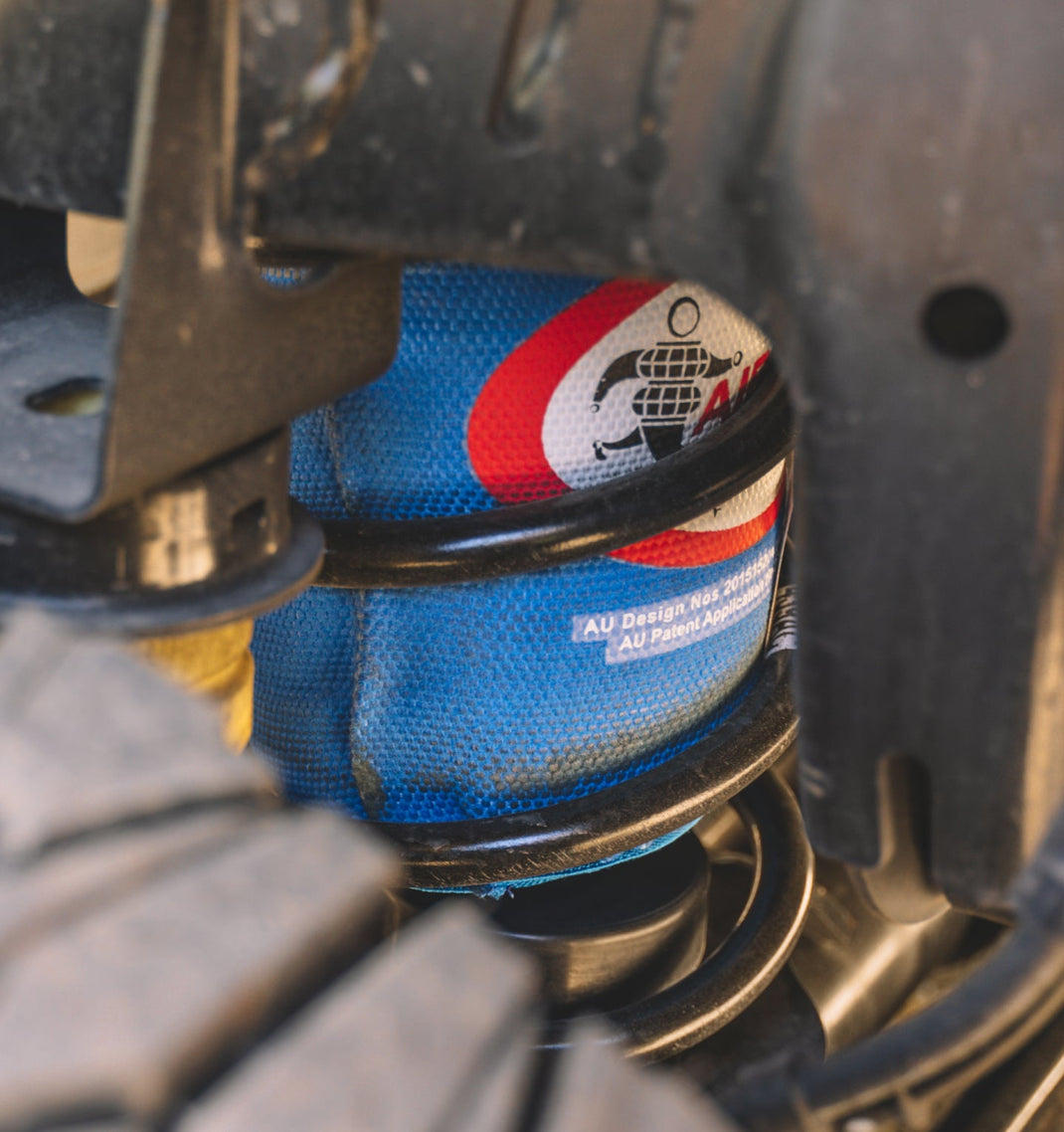 Mobility – Airbag Man Suspension